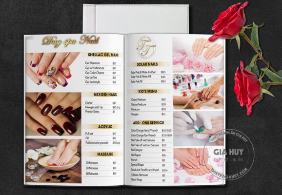 50+ Mẫu thiết kế menu nails đẹp, theo phong cách thịnh hành mới nhất