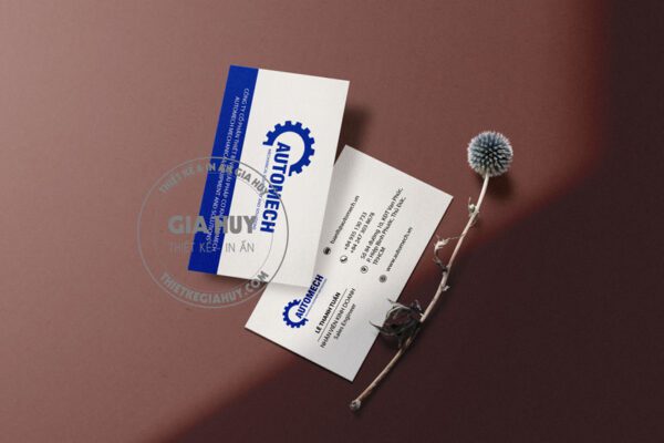 Card visit song ngữ ấn tượng| Name card| Danh thiếp - Thiết kế Gia Huy