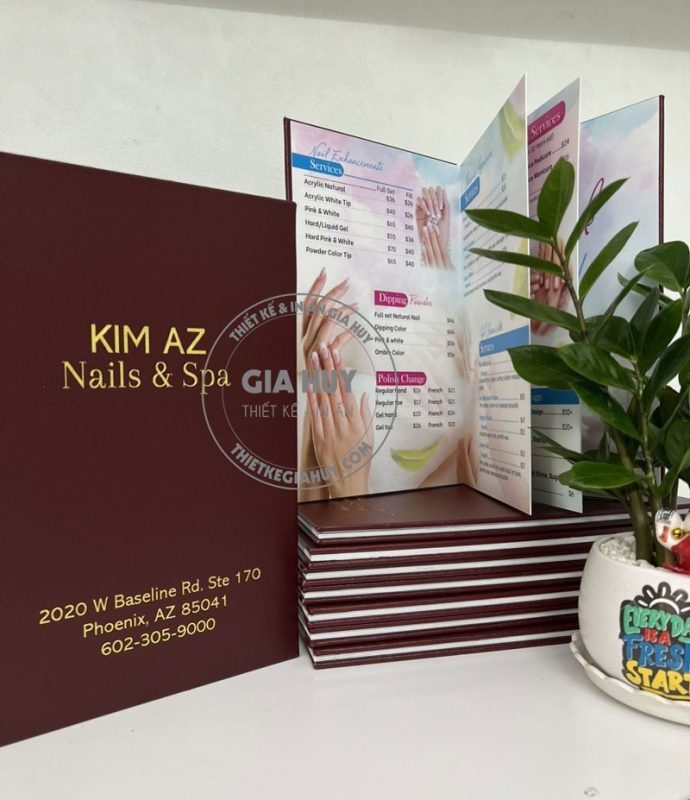 50+ Mẫu thiết kế menu nails đẹp, theo phong cách thịnh hành mới nhất