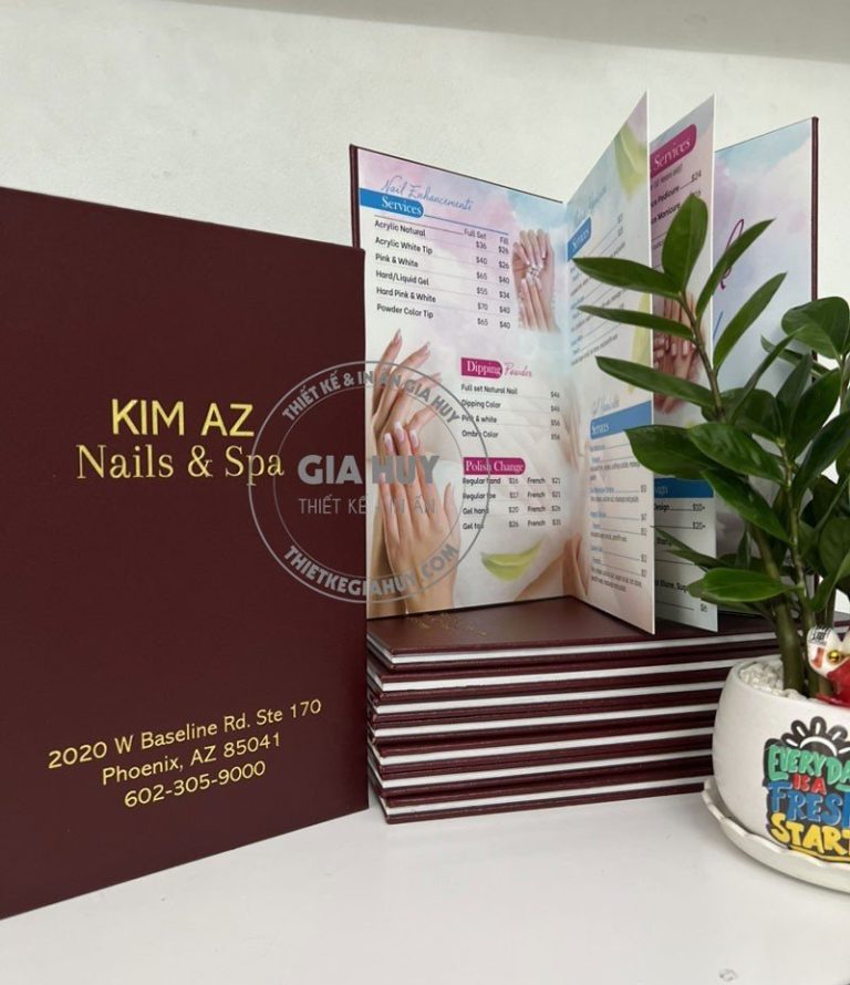 50+ Mẫu thiết kế menu nails đẹp, theo phong cách thịnh hành mới nhất