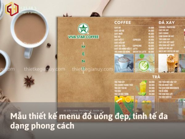 20+ Mẫu menu đồ ăn vặt, ăn nhanh đẹp, phù hợp xu hướng giới trẻ