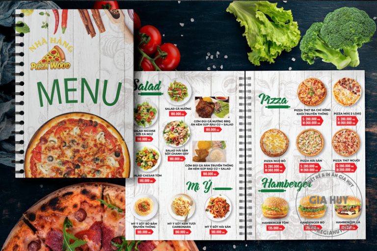 20+ Mẫu menu đồ ăn vặt, ăn nhanh đẹp, phù hợp xu hướng giới trẻ