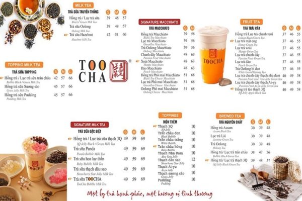 30+ Mẫu thiết kế menu quán trà sữa đẹp thu hút giới trẻ
