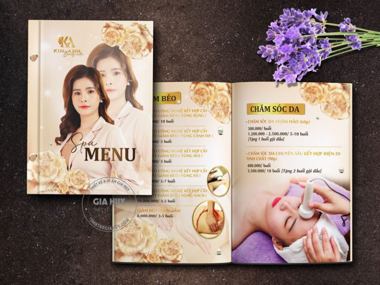 50+ Mẫu menu spa đẹp, thiết kế sang trọng và chuyên nghiệp - Thiết kế ...